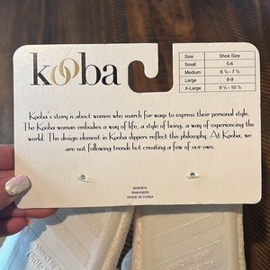 Kooba | Shoes | New Kooba Womens Good Vibes Memory Foam Slippers | Poshmark